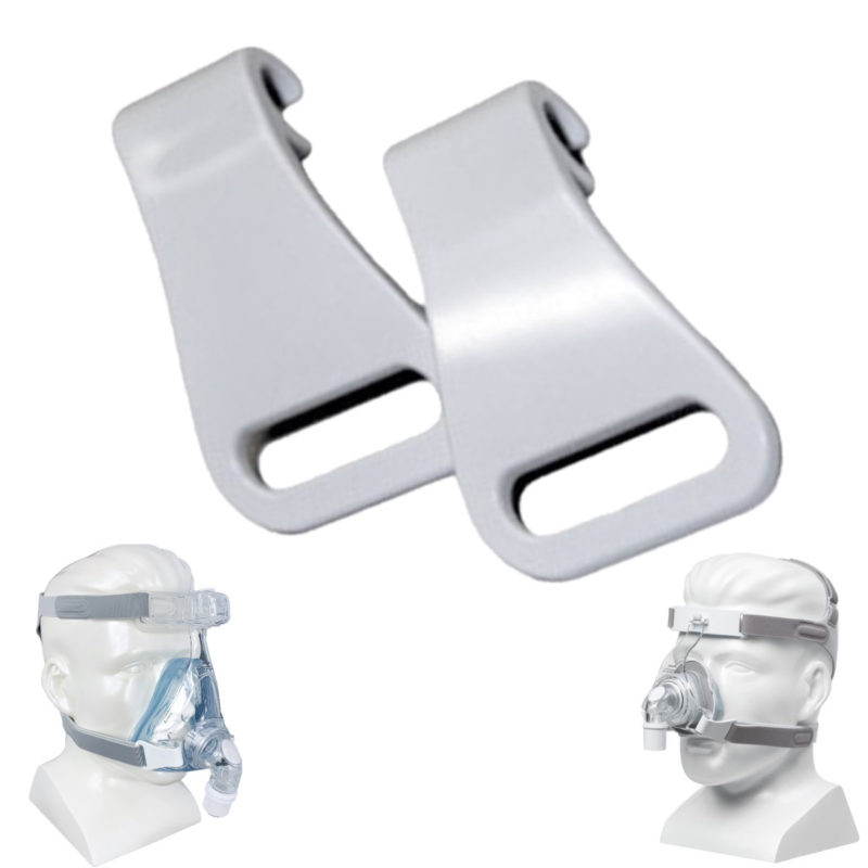 Replacement Non-Magnetic Headgear Clips for Philips Respironics Amara and TrueBlue CPAP Mask ...