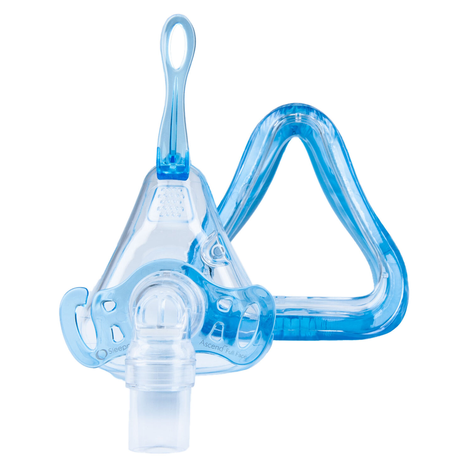 Sleepnet Ascend Blue Air Gel Full Face CPAP / BiPAP Mask with Headgear ...
